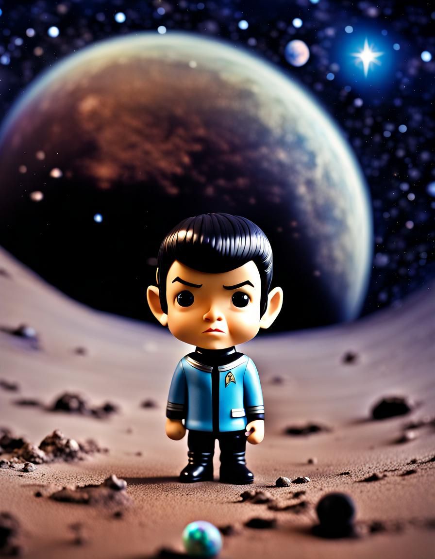 Cute Spock - AI Generated Artwork - NightCafe Creator