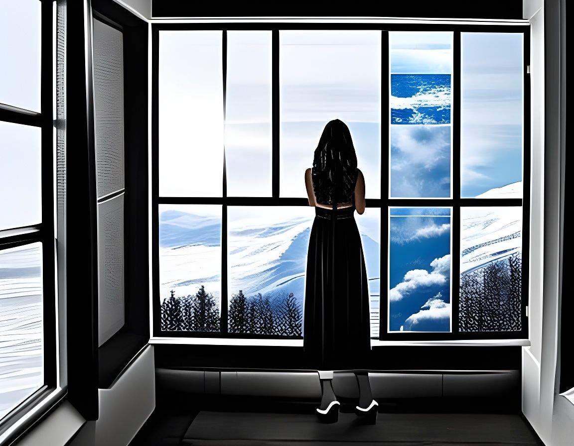 My window view from the hotelroom. - AI Generated Artwork - NightCafe ...