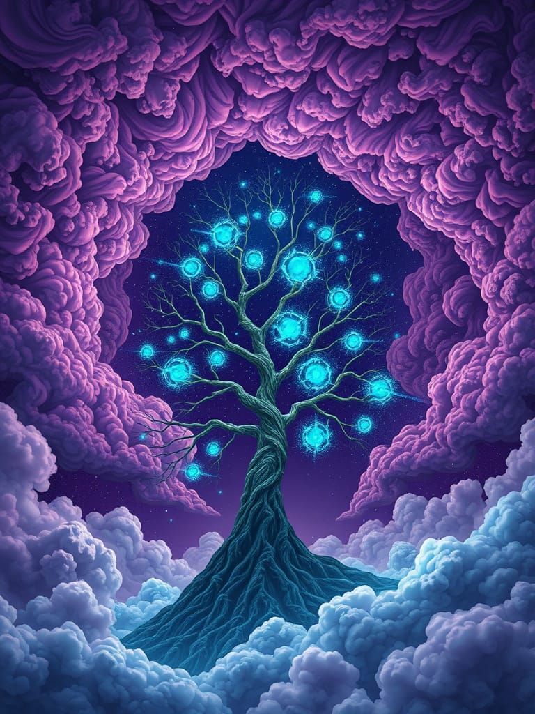 Tree of creation - Majestic Genesis Vortex Creates Tree of L...
