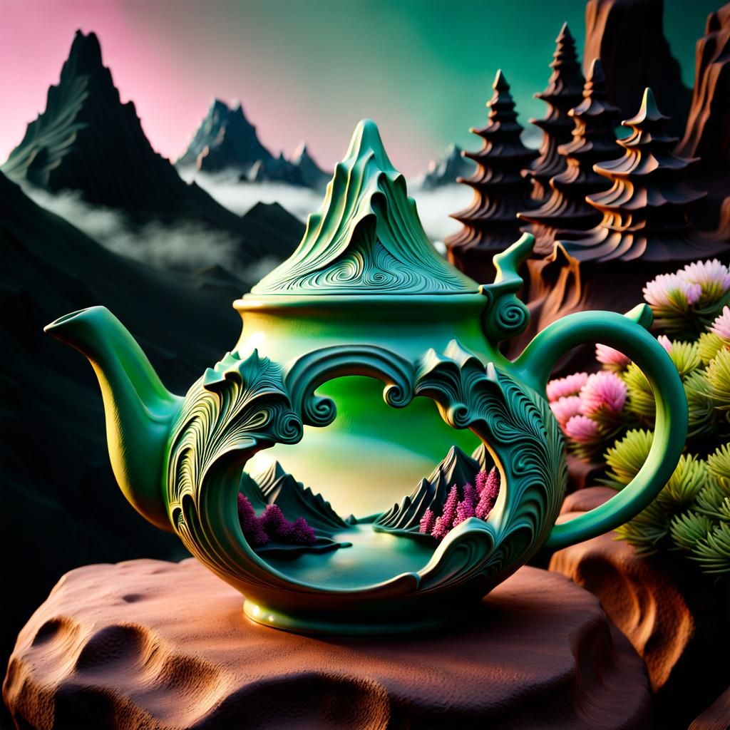 Green Tea - AI Generated Artwork - NightCafe Creator