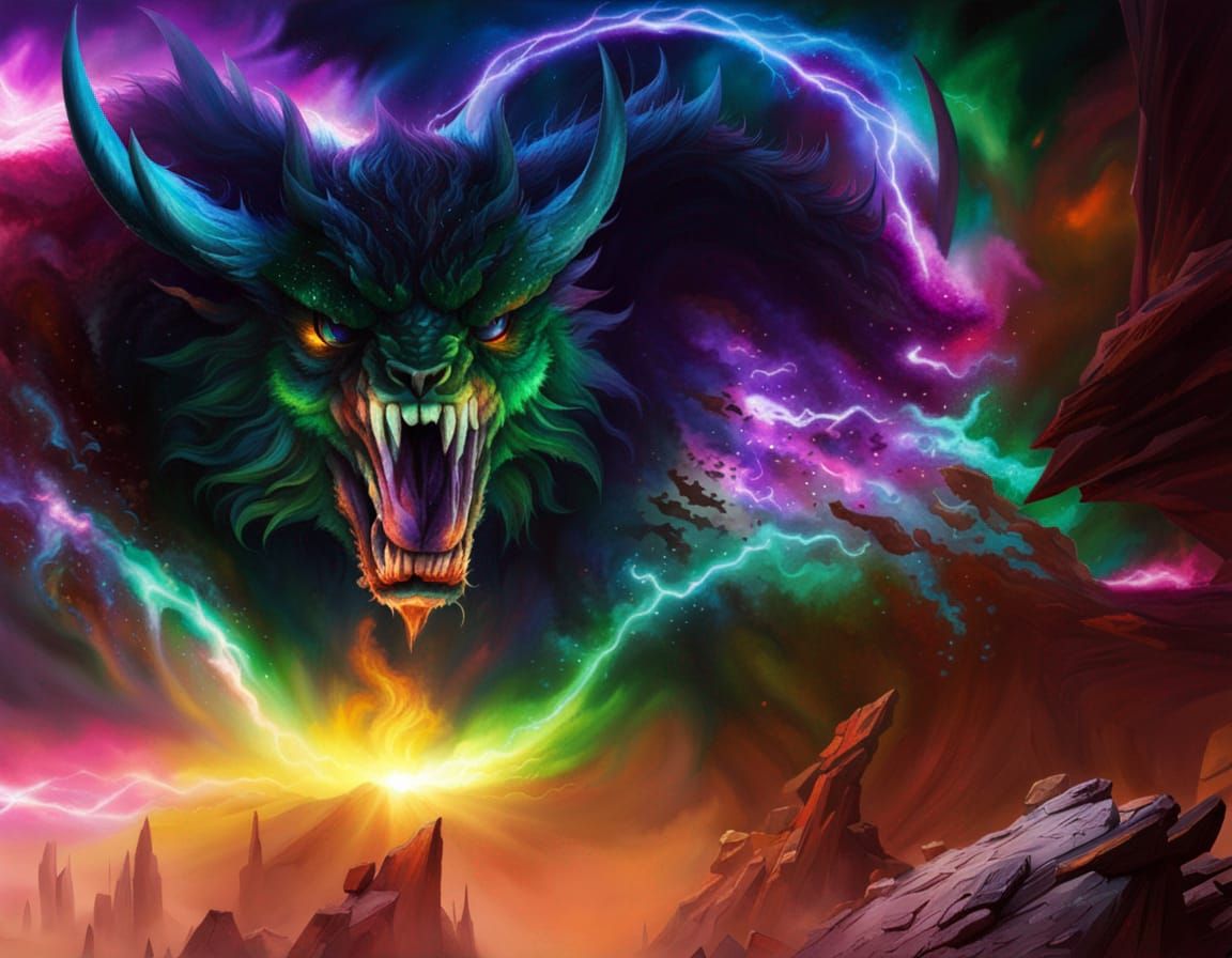 Druid Rage - AI Generated Artwork - NightCafe Creator