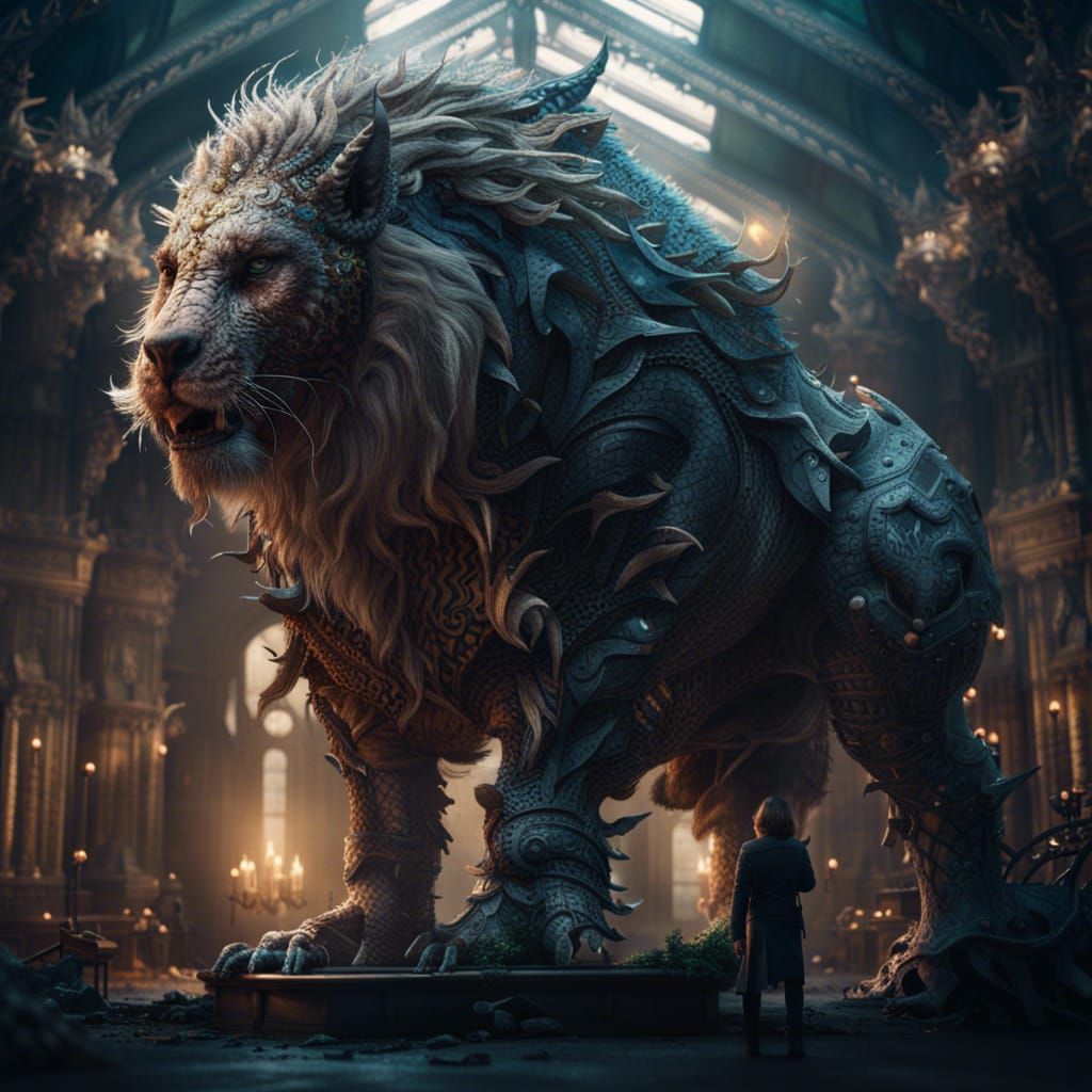 magical beast - AI Generated Artwork - NightCafe Creator