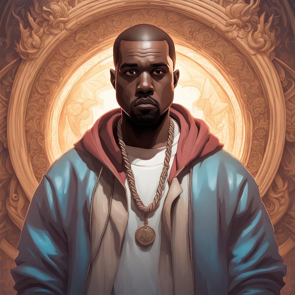 Kanye West as Sans Undertale - AI Generated Artwork - NightCafe Creator