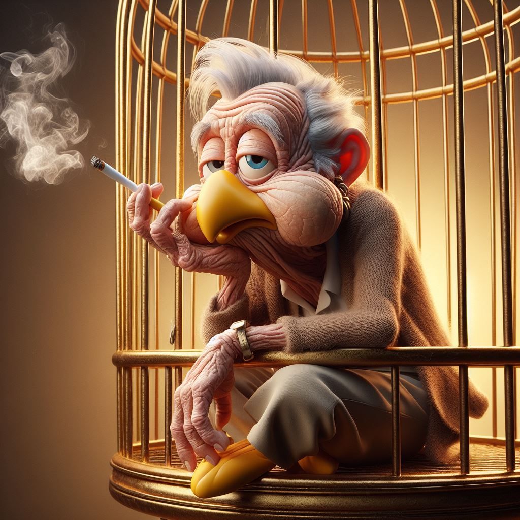 Old Tweety pie - AI Generated Artwork - NightCafe Creator