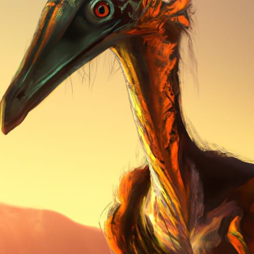 Azhdarchid Pterosaur - AI Generated Artwork - NightCafe Creator