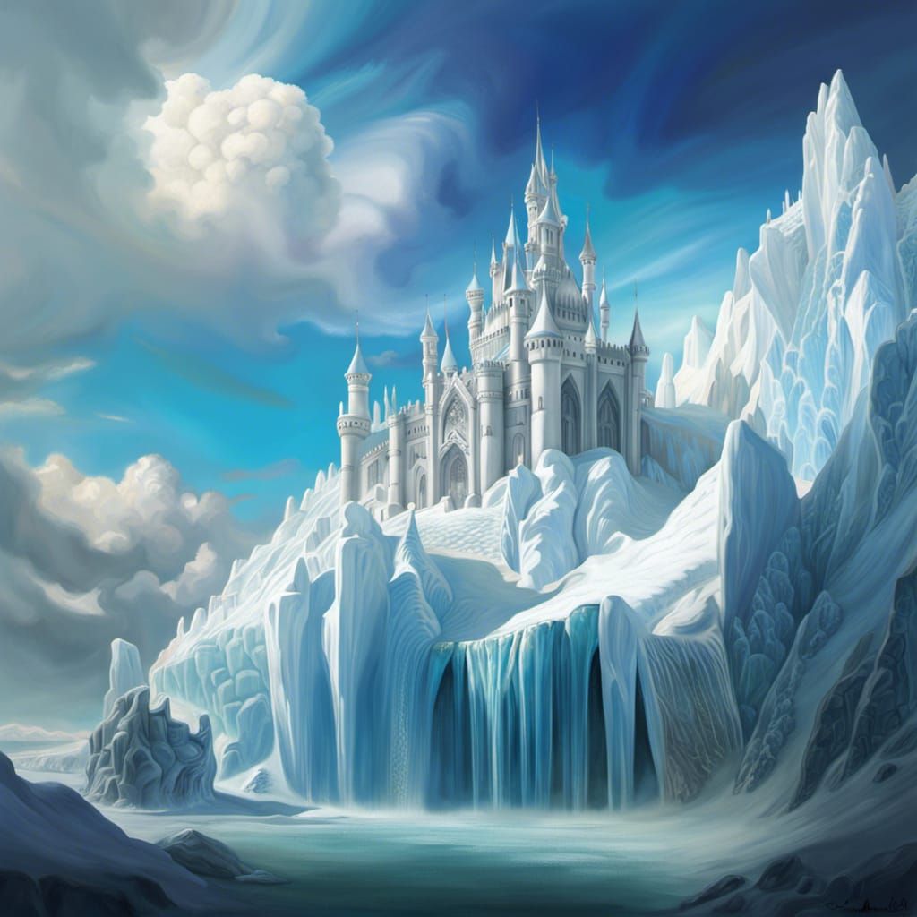 icy landscapes - AI Generated Artwork - NightCafe Creator