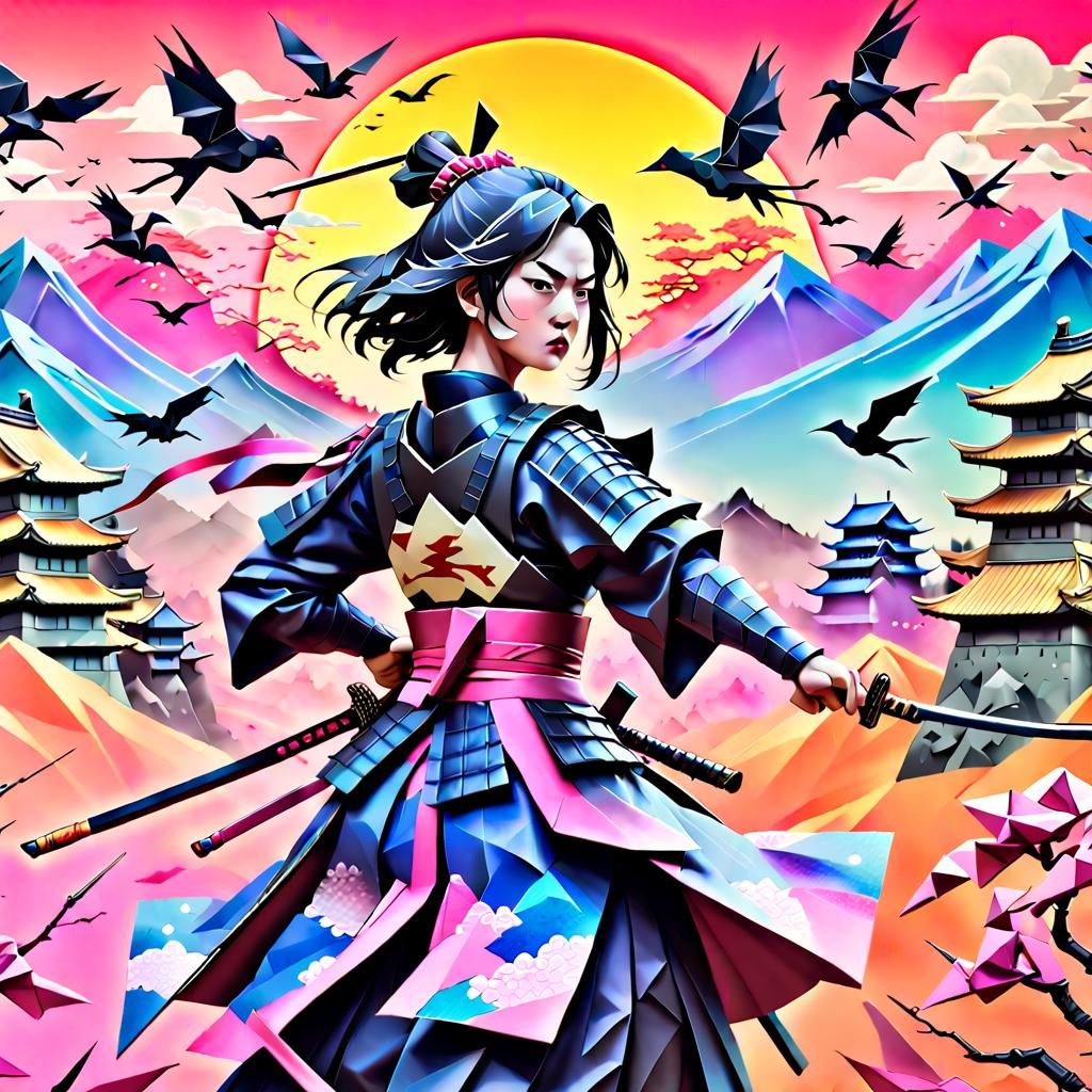 Death By 1000 Paper Cuts II - AI Generated Artwork - NightCafe Creator