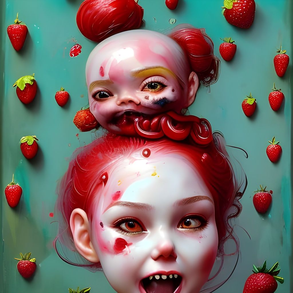 Zomberry Shortcake - AI Generated Artwork - NightCafe Creator