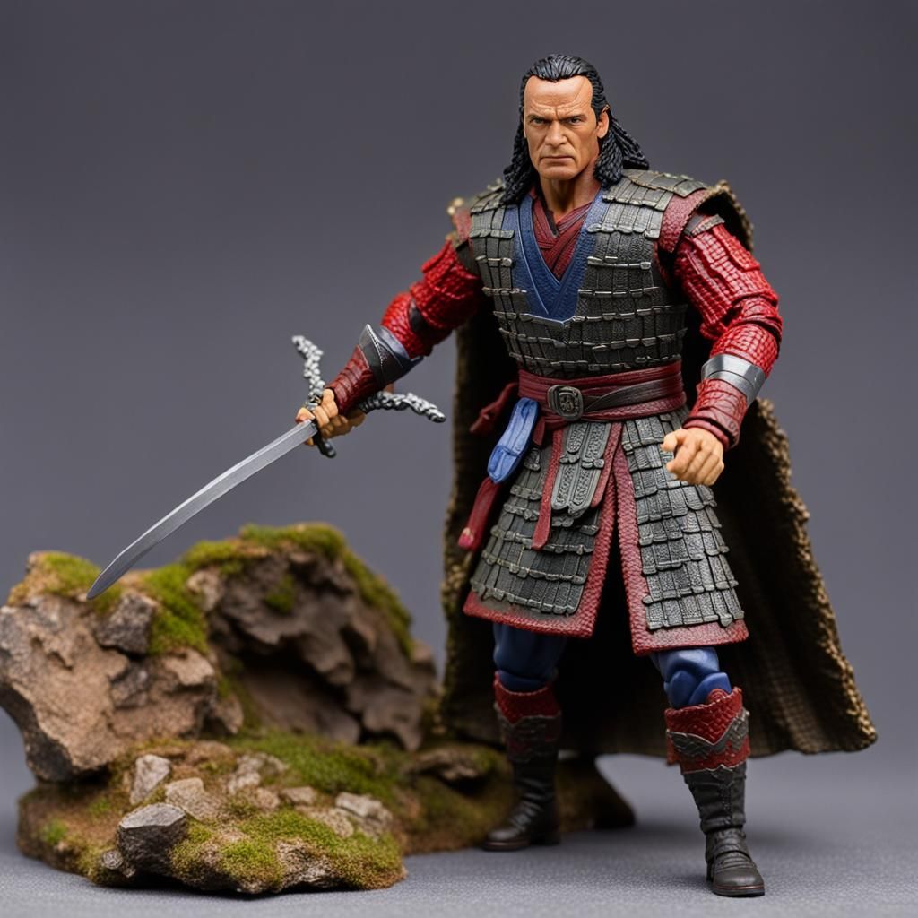 Action figure of the Highlander - AI Generated Artwork - NightCafe Creator