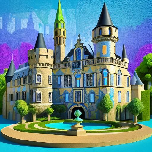 Castel - AI Generated Artwork - NightCafe Creator