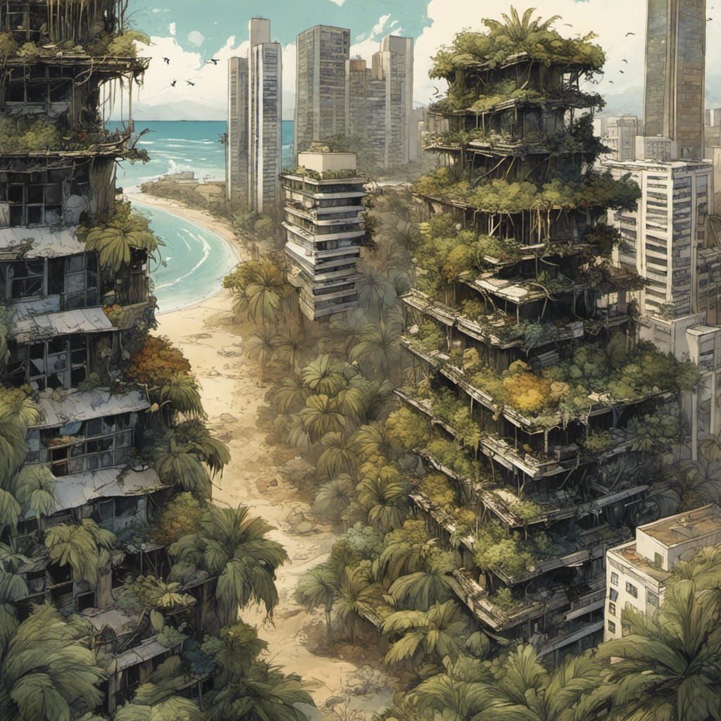 #319 Post-apocalyptic - AI Generated Artwork - NightCafe Creator