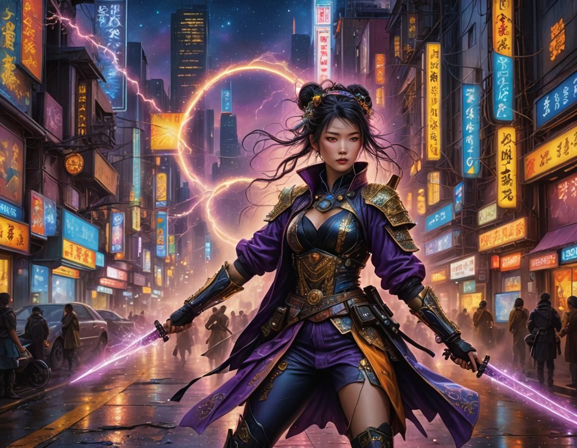 ARRIVAL OF A FEMALE TERMINATOR - AI Generated Artwork - NightCafe Creator