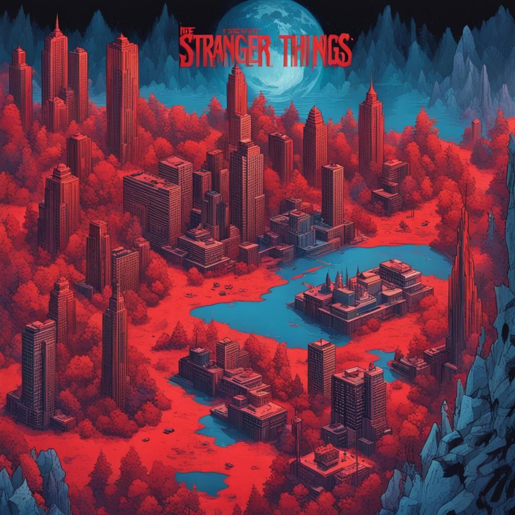 Stranger Things - AI Generated Artwork - NightCafe Creator