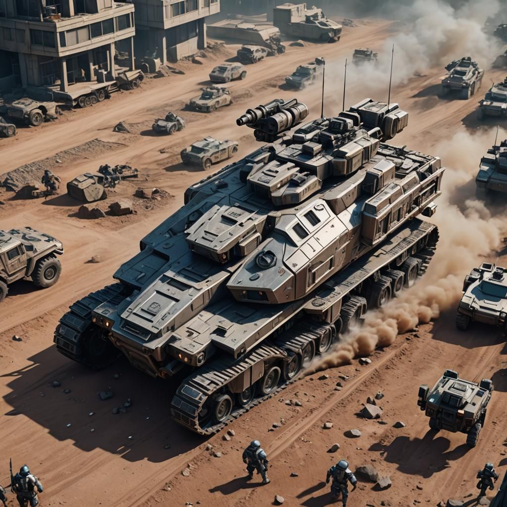 Weird Tank - AI Generated Artwork - NightCafe Creator