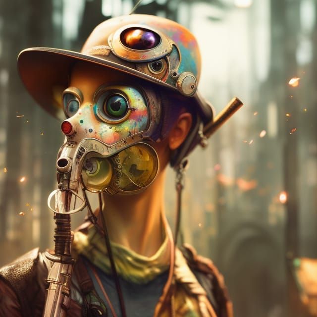 Weird contraption - AI Generated Artwork - NightCafe Creator