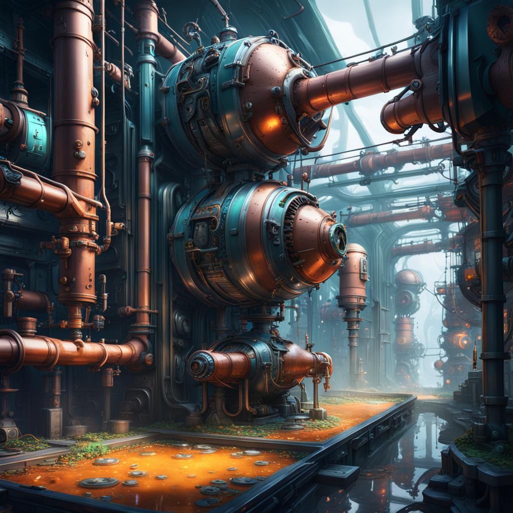 Fun Factory 2 - AI Generated Artwork - NightCafe Creator