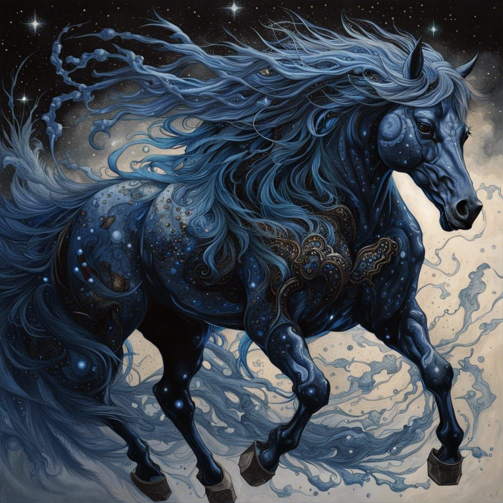 Phantom Steed - AI Generated Artwork - NightCafe Creator
