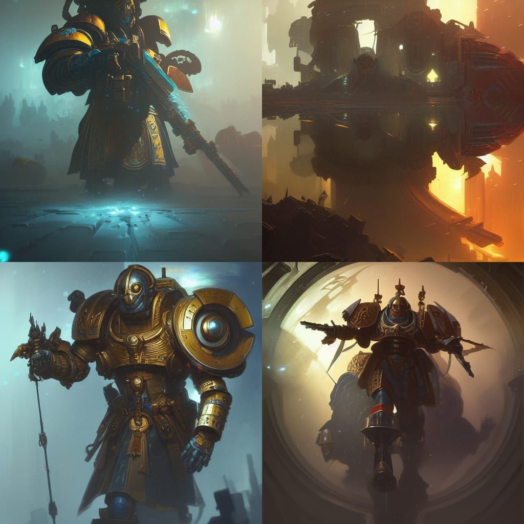 Tau Water Caste, Warhammer 40k, Warhammer 40000 : r/nightcafe