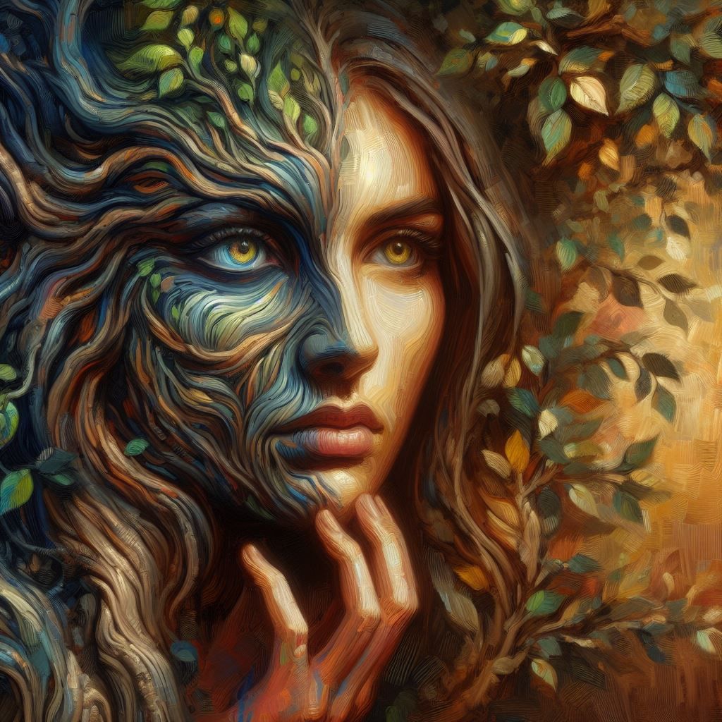 Anthropomorphic tree - AI Generated Artwork - NightCafe Creator