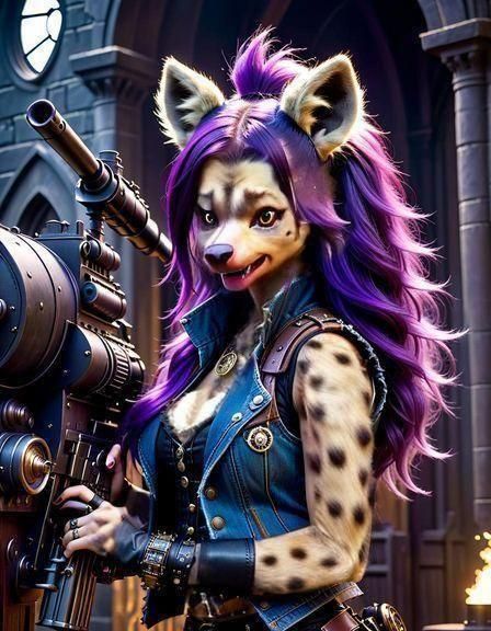 Steampunk Scuzzy - AI Generated Artwork - NightCafe Creator