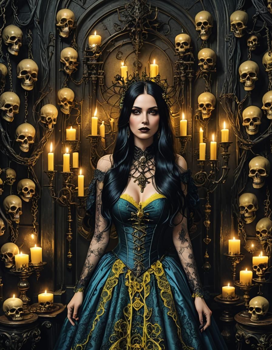 The Dark Goddess Awaits With A Patience That Is Infinite : Custom.04 ...