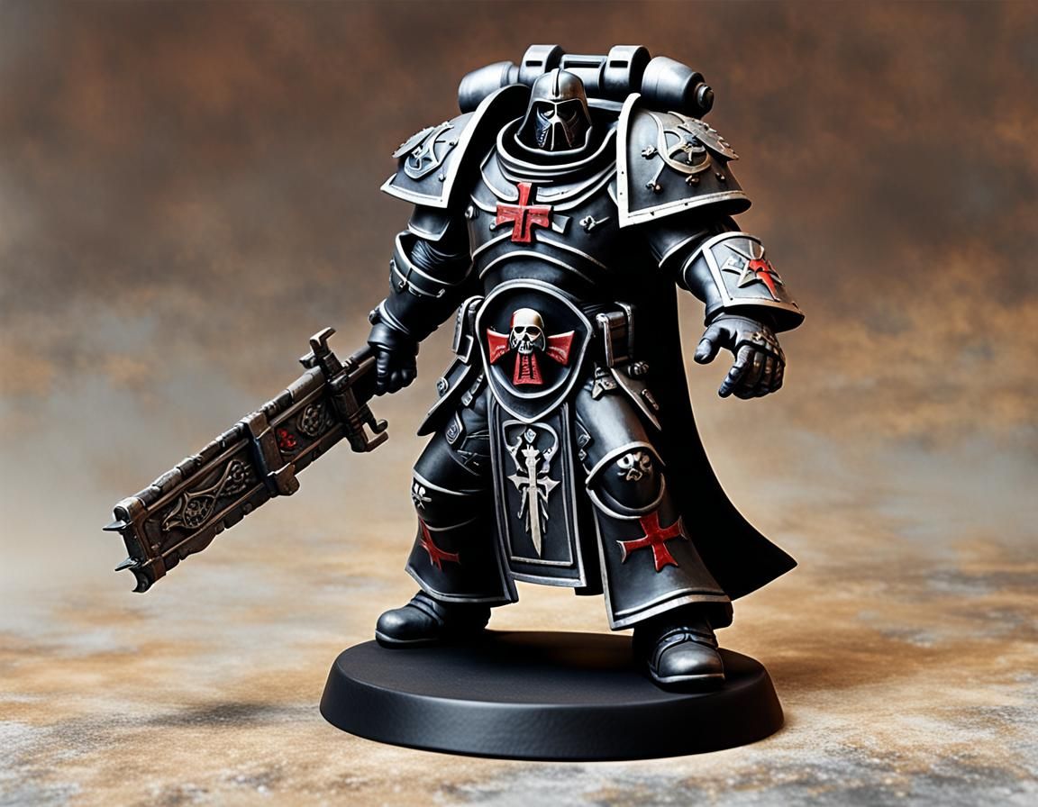 40k Black Templar - AI Generated Artwork - NightCafe Creator