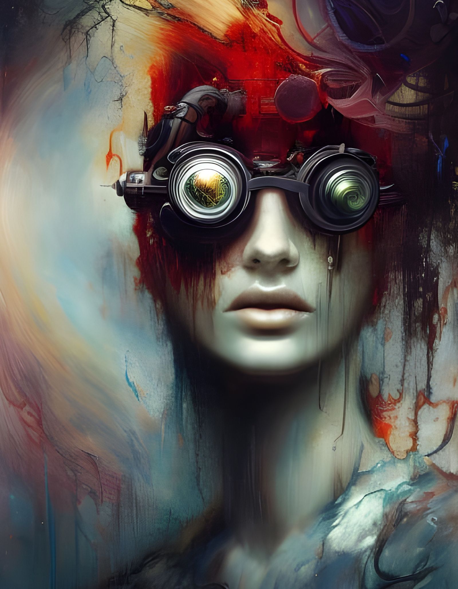 Biohack eyewear 01 - AI Generated Artwork - NightCafe Creator