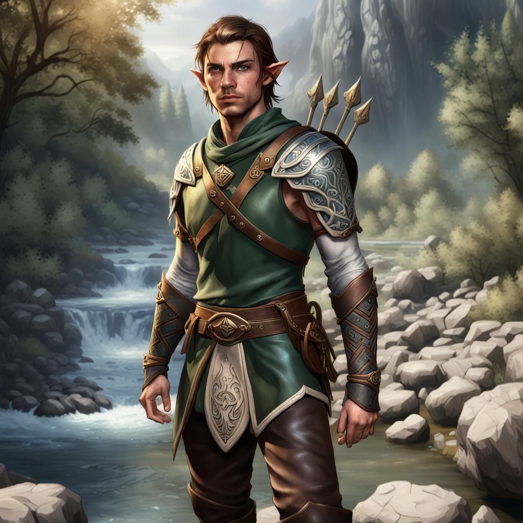 Elf ranger - AI Generated Artwork - NightCafe Creator