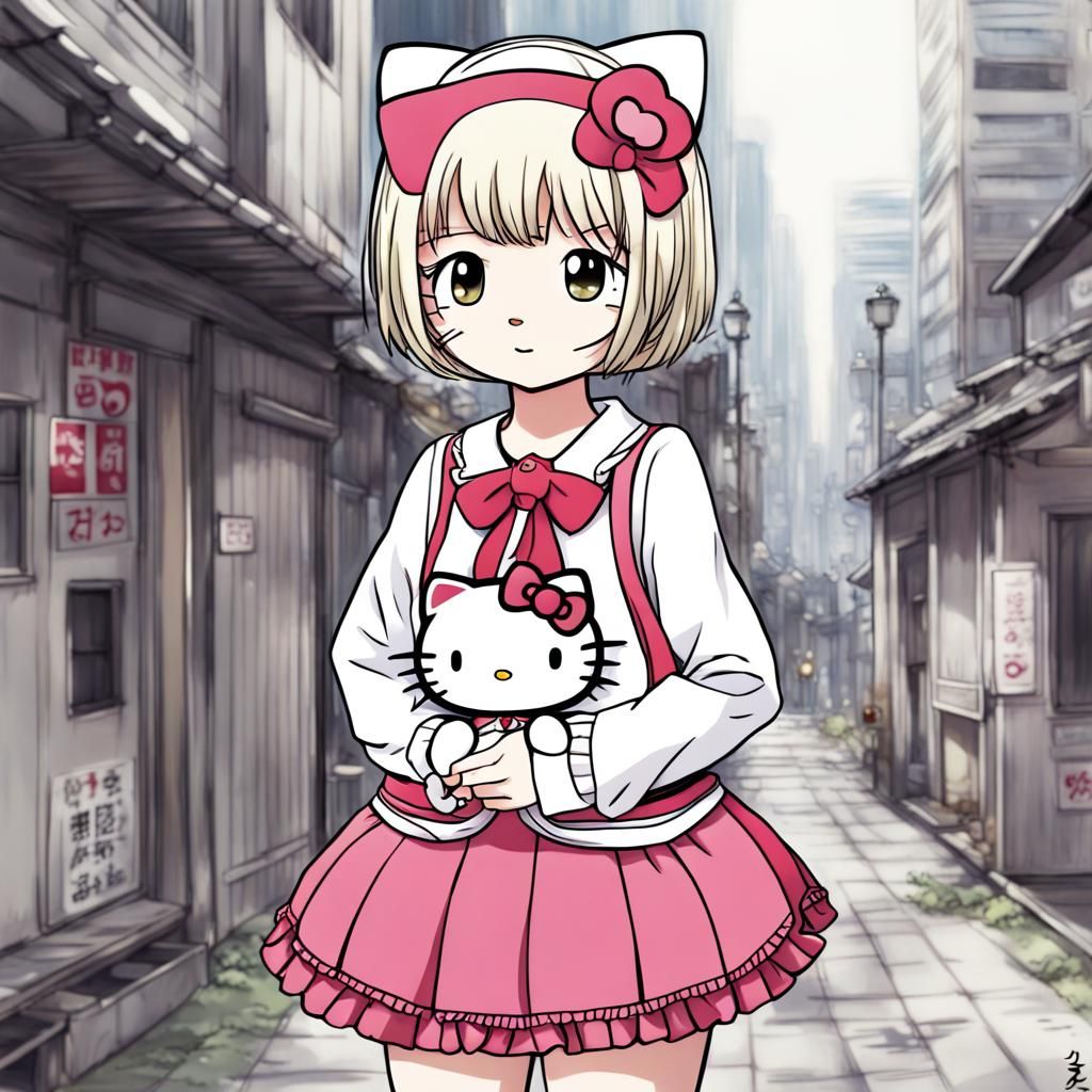 🎀🍡hello kitty 🍡🎀 - AI Generated Artwork - NightCafe Creator