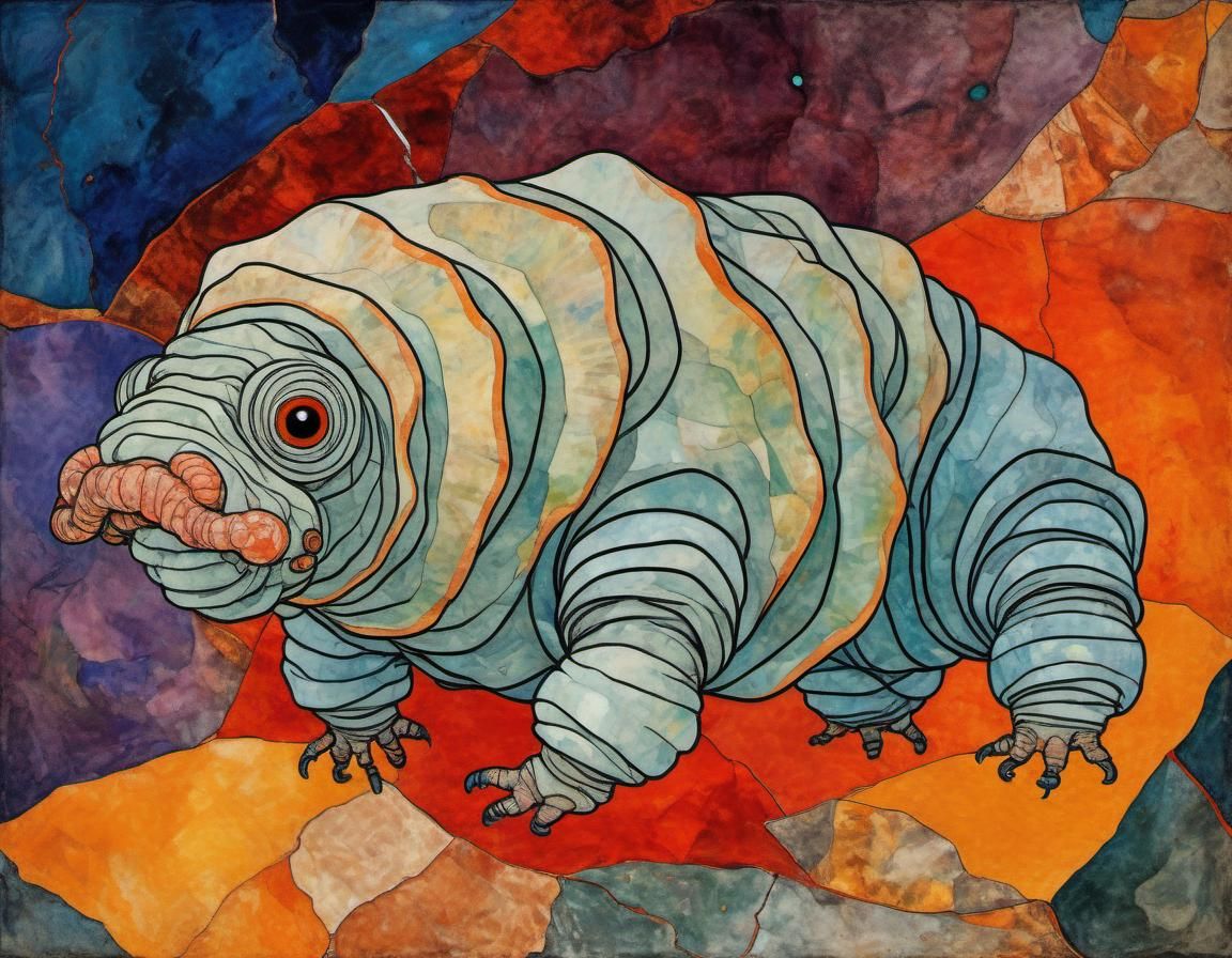 Tardigrade - AI Generated Artwork - NightCafe Creator