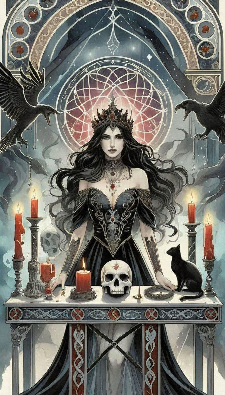 Major Arcana - 2 - The High Priestess II