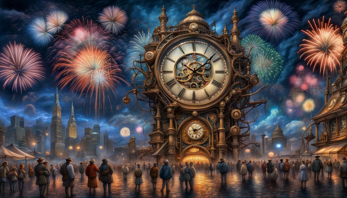 Steampunk Spectacular: Counting Down to Midnight with Explosive ...