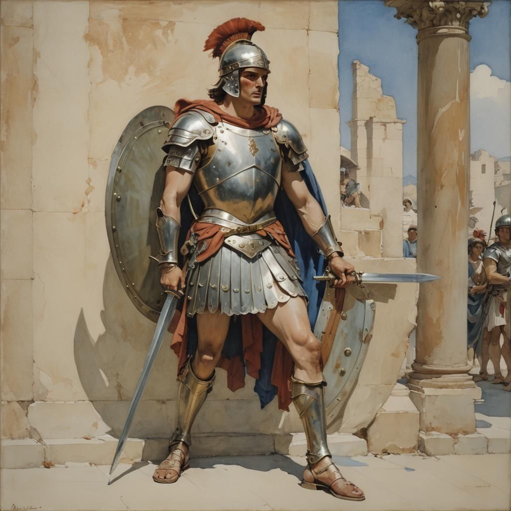 Achilles - AI Generated Artwork - NightCafe Creator