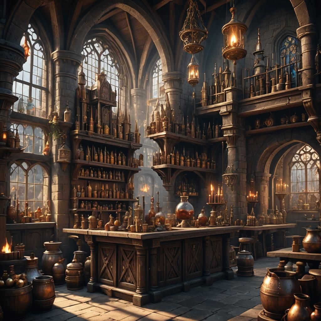 Alchemy Lab - AI Generated Artwork - NightCafe Creator