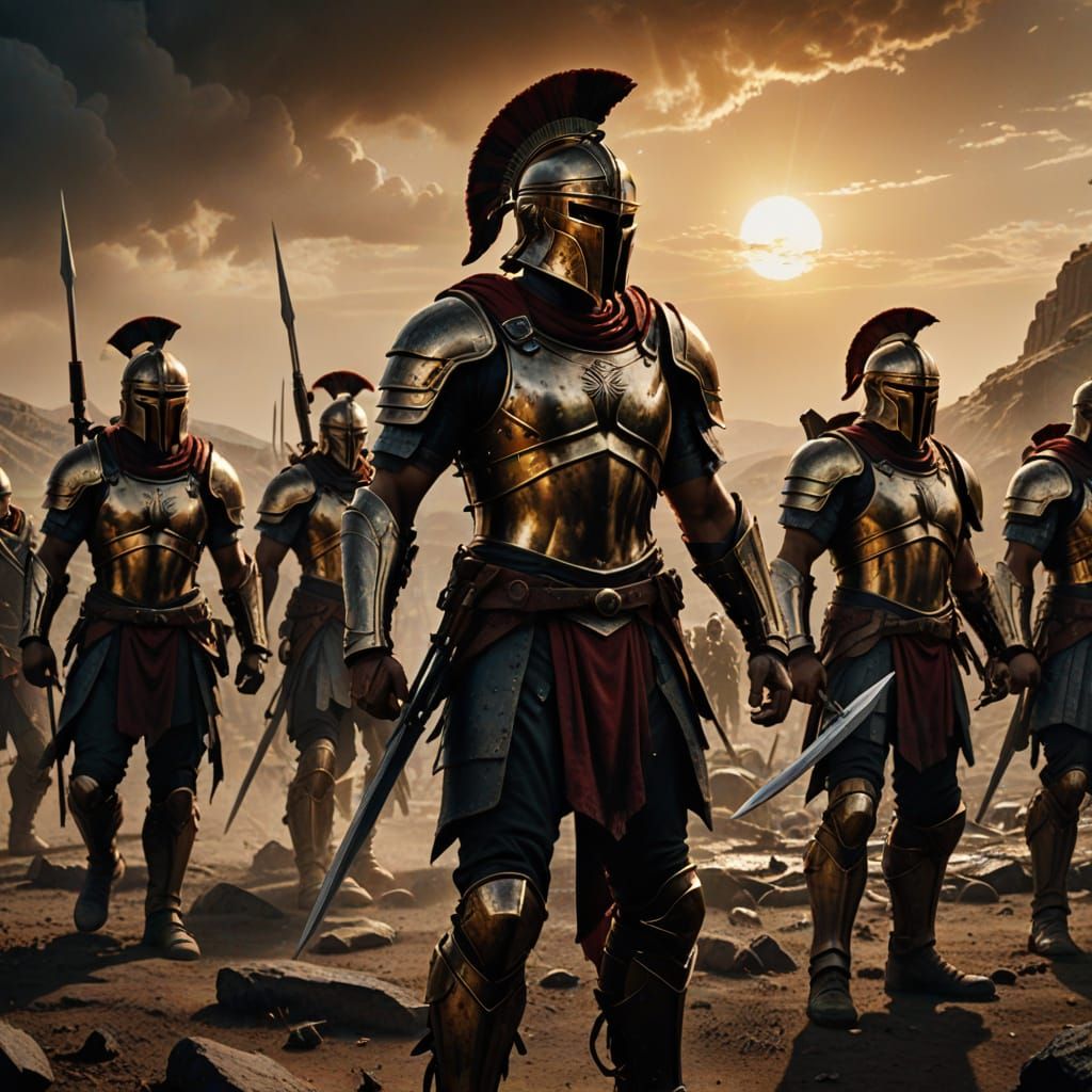 Spartans Assemble - Battle-Hardened Spartans Stand Resolute ...