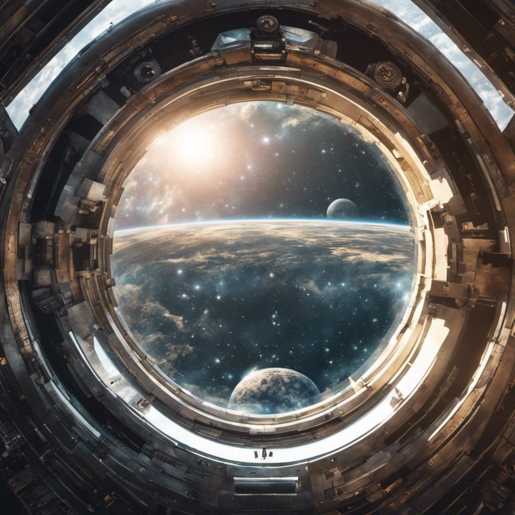 View from the Window - AI Generated Artwork - NightCafe Creator