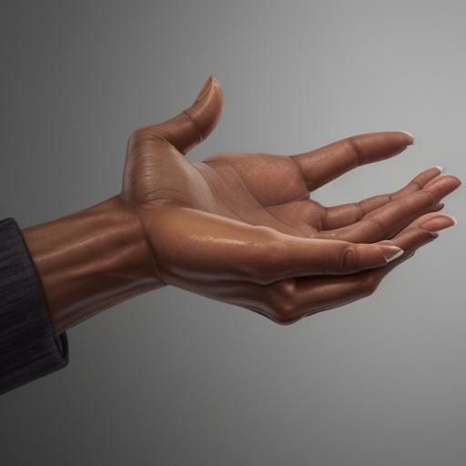 realistic human hands V - AI Generated Artwork - NightCafe Creator