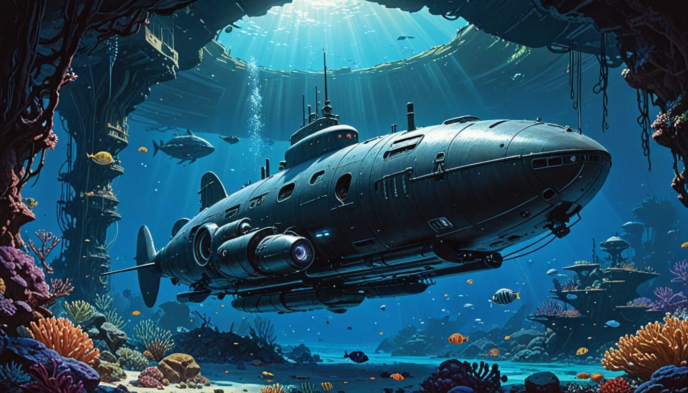 20000 leagues under the sea - Nautilus.
