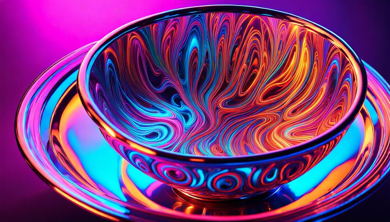 Psychedelic Bowl - AI Generated Artwork - NightCafe Creator