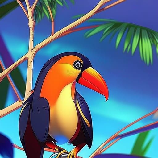 Toucan't touch this - AI Generated Artwork - NightCafe Creator