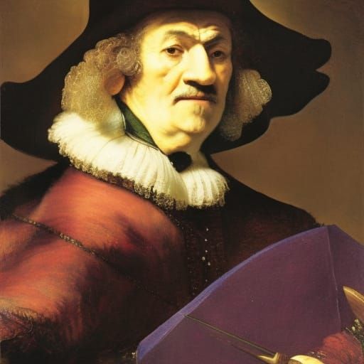 "In Stubborn Contempt" - AI Generated Artwork - NightCafe Creator