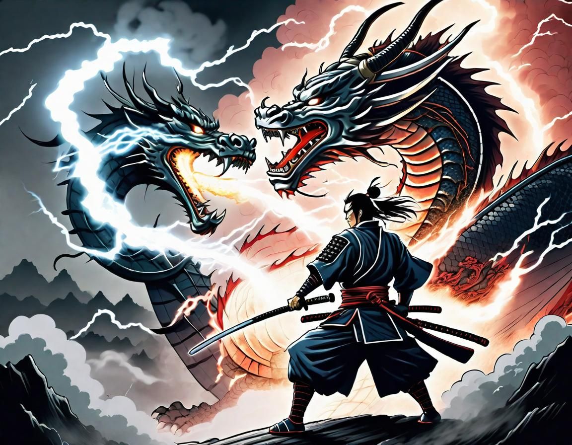 Slaying The Dragons - AI Generated Artwork - NightCafe Creator