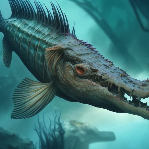Crocodile Fish Hybrid - Crocodile Fish Hybrid: Detailed Matt...