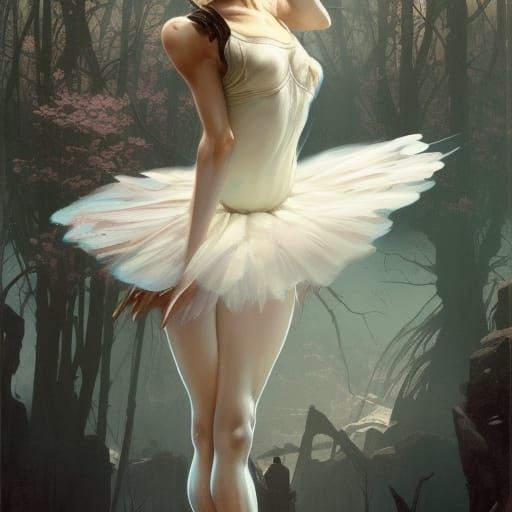 Ballerina - AI Generated Artwork - NightCafe Creator