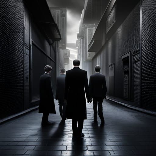 Into Shadows - AI Generated Artwork - NightCafe Creator