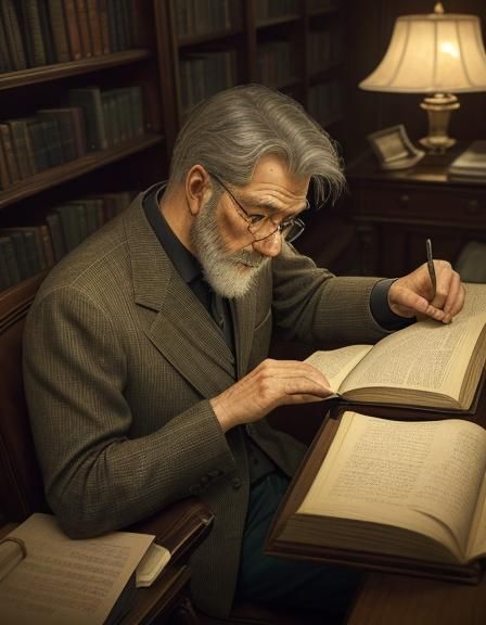 The Librarian - AI Generated Artwork - NightCafe Creator