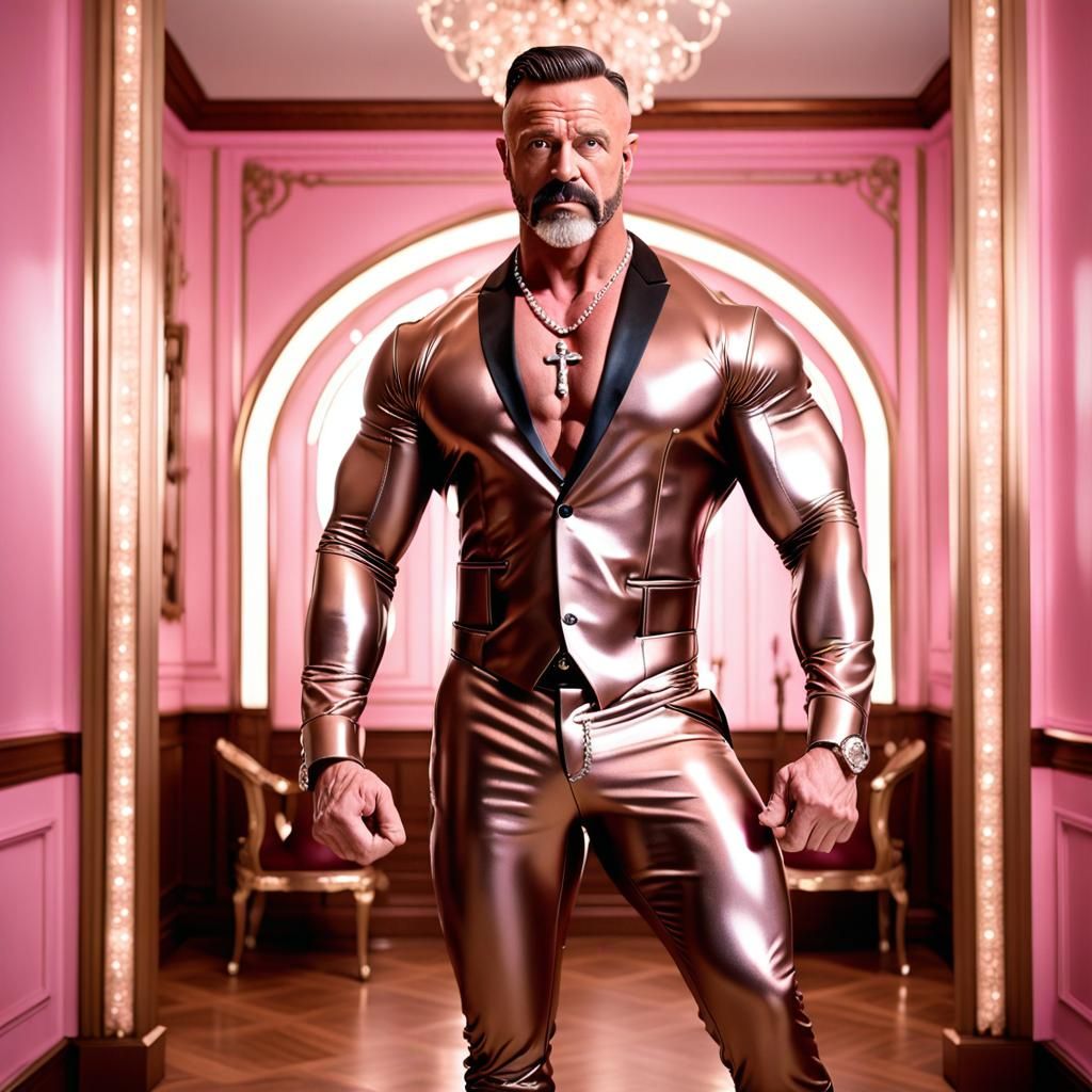 Muscle daddy - AI Generated Artwork - NightCafe Creator