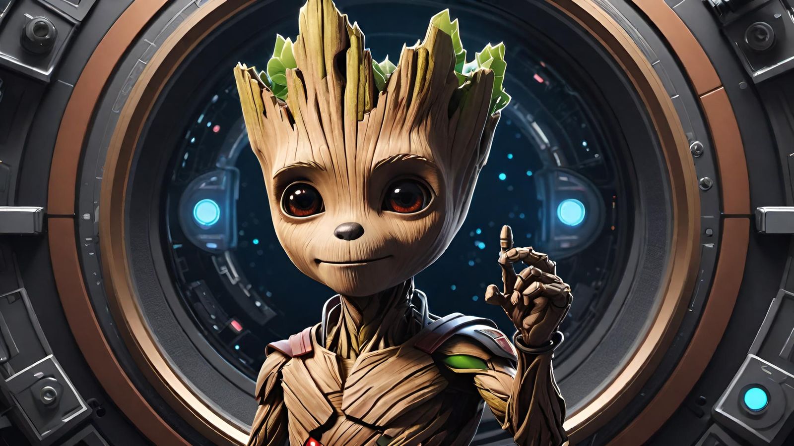"I Am Groot !" - AI Generated Artwork - NightCafe Creator