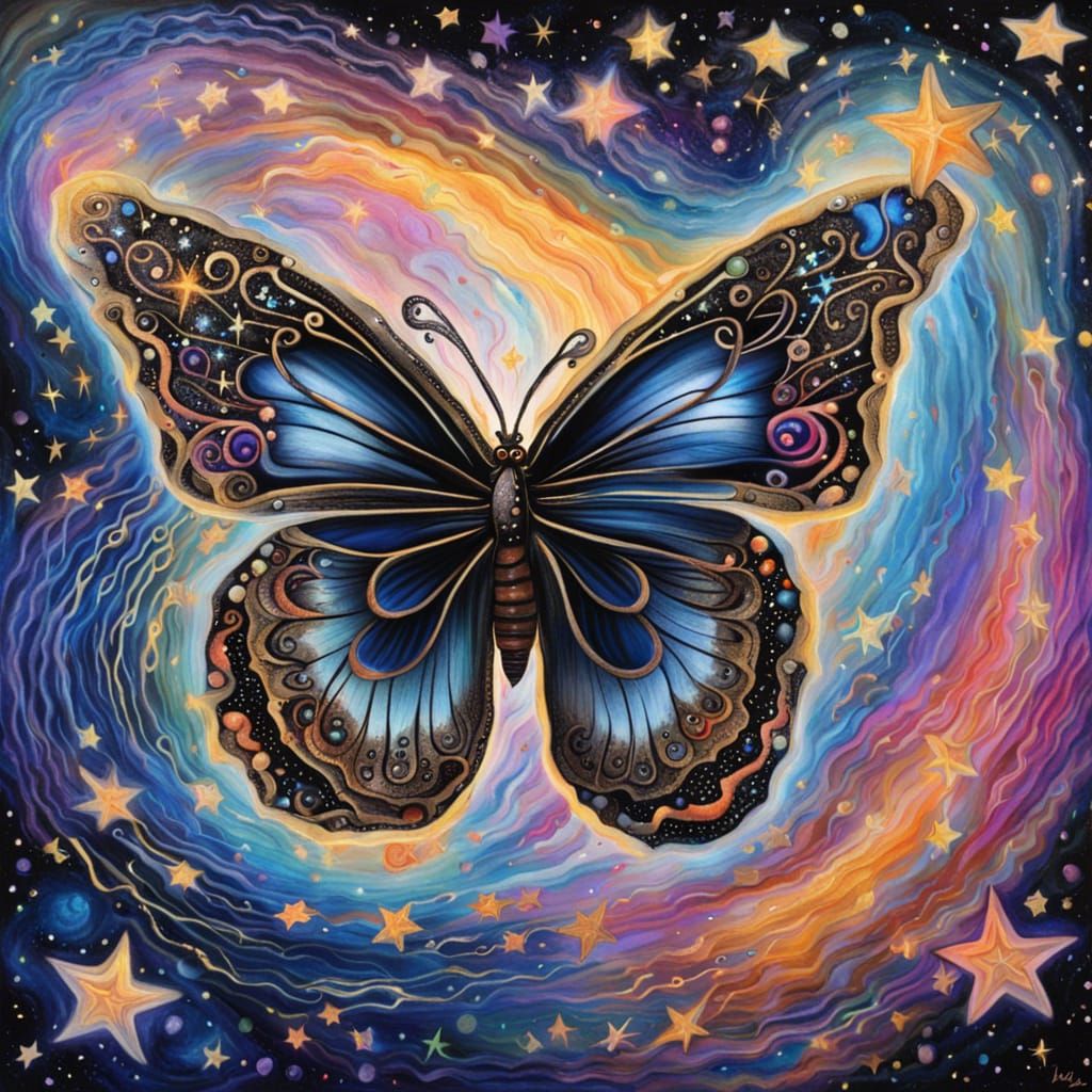 Cosmic Butterfly