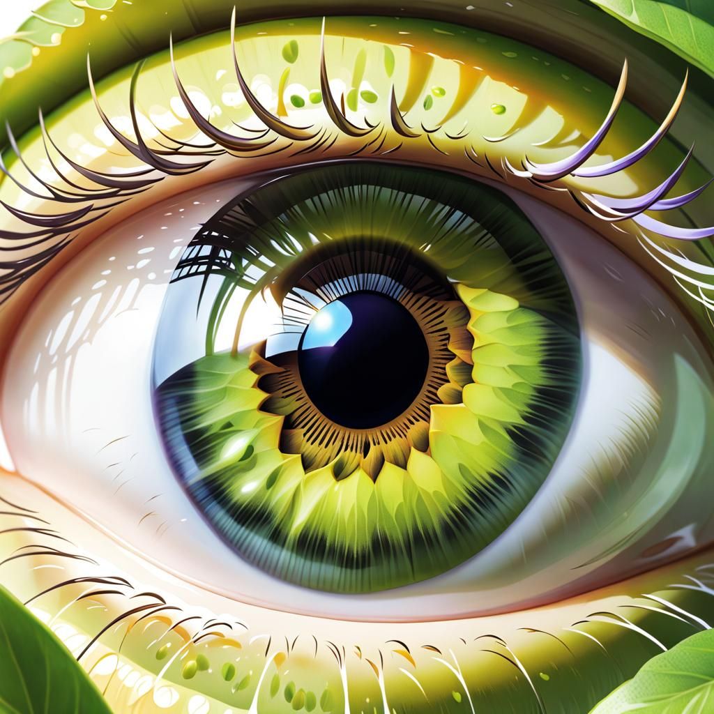 Kiwi Eye - AI Generated Artwork - NightCafe Creator